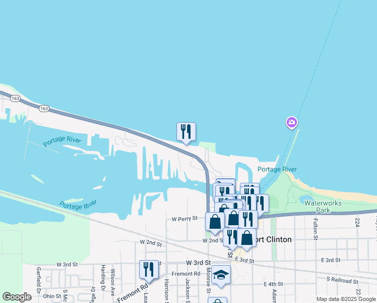 247 West State Route 163, Port Clinton OH - Walk Score