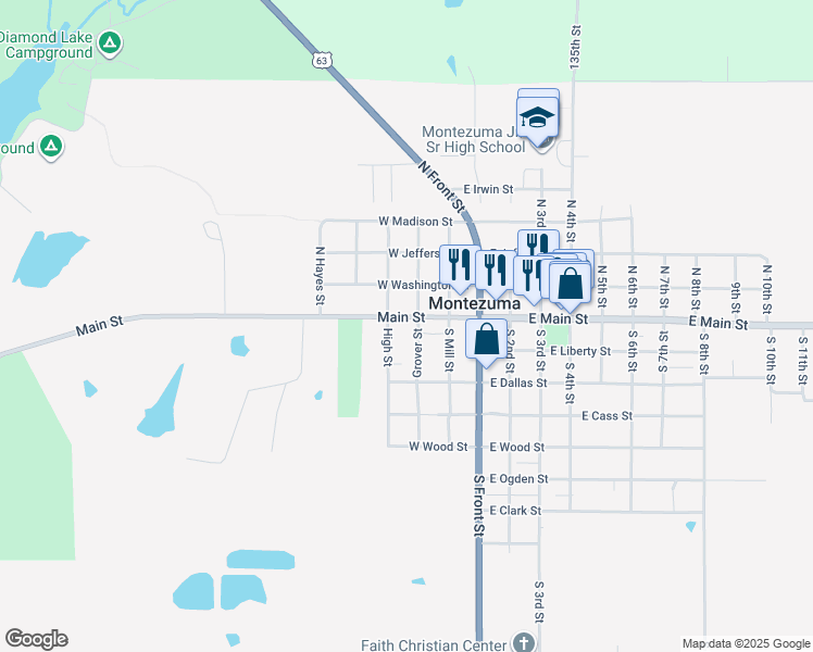 302 West Main Street, Montezuma IA - Walk Score
