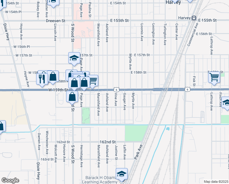 20 East 159th Street, Harvey IL - Walk Score