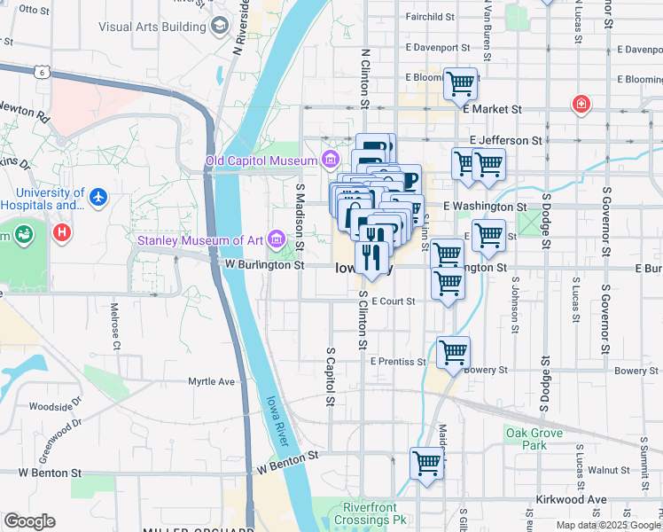 1 East Burlington Street, Iowa City IA - Walk Score