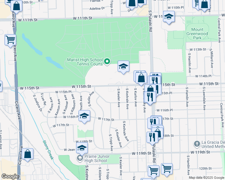 4209 West 115th Street, Alsip IL - Walk Score