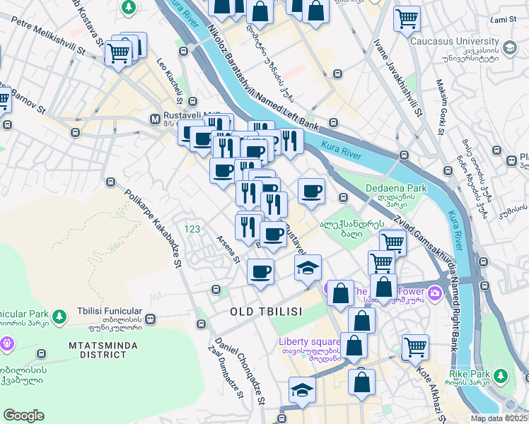 22 Shota Rustaveli Avenue, Tbilisi Tbilisi - Walk Score