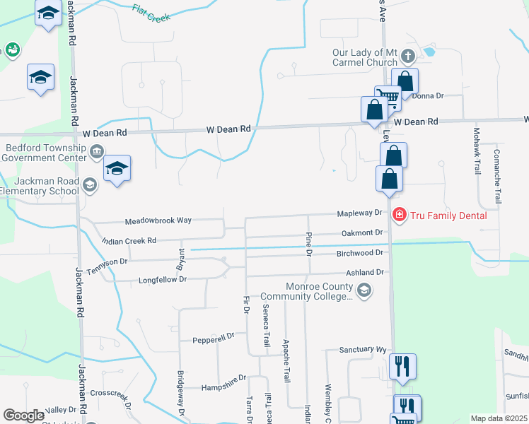 1208 Mapleway Drive, Temperance MI - Walk Score