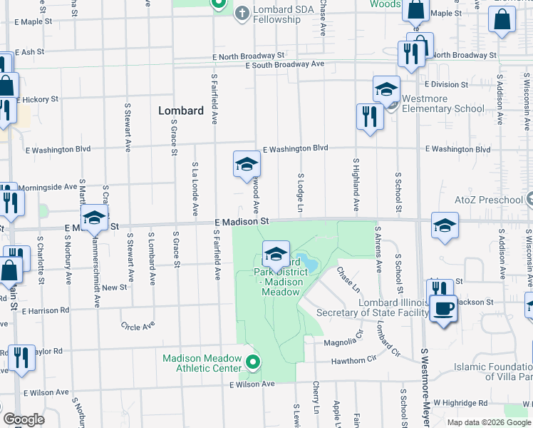 612 East Madison Street, Lombard IL - Walk Score