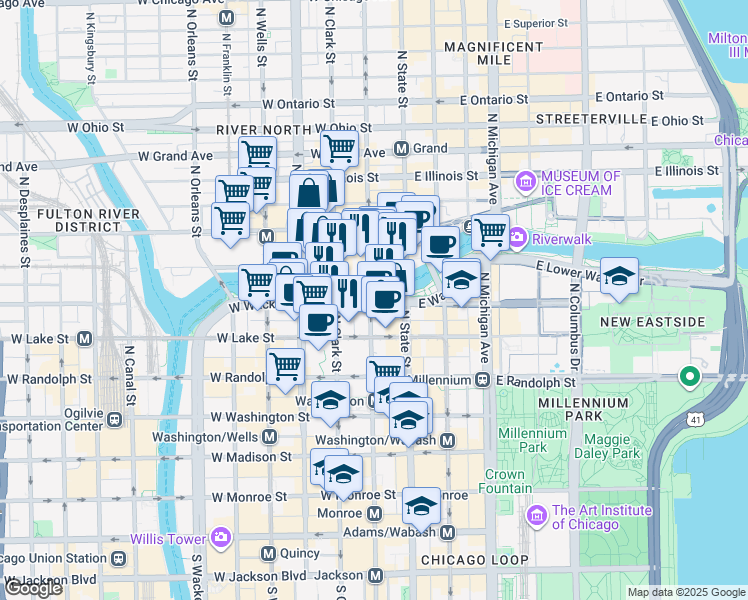 44 West Wacker Drive, Chicago IL - Walk Score