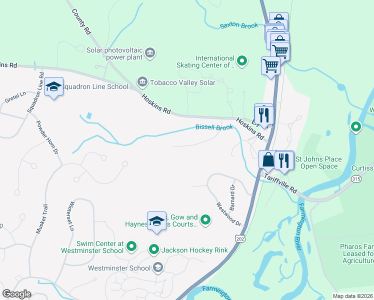 21 Old Barge Road, Simsbury Center CT - Walk Score