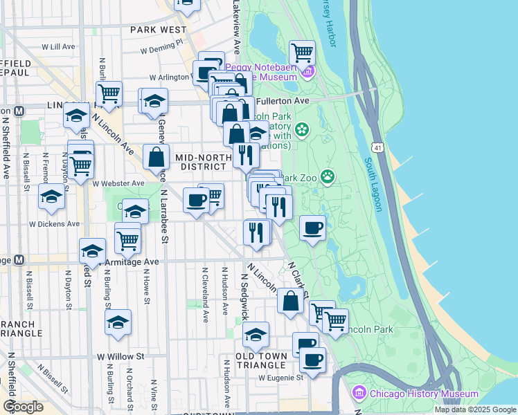 2122 North Clark Street, Chicago Ridge IL - Walk Score
