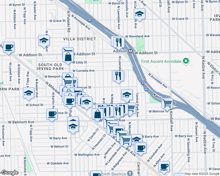 3741 West Roscoe Street, Chicago IL - Walk Score