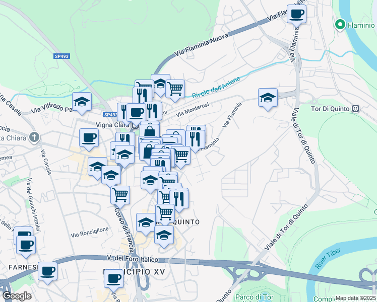 806 Via Flaminia, Rome Lazio - Walk Score