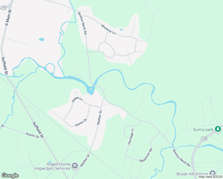 588 Boston Neck Road, Suffield CT - Walk Score