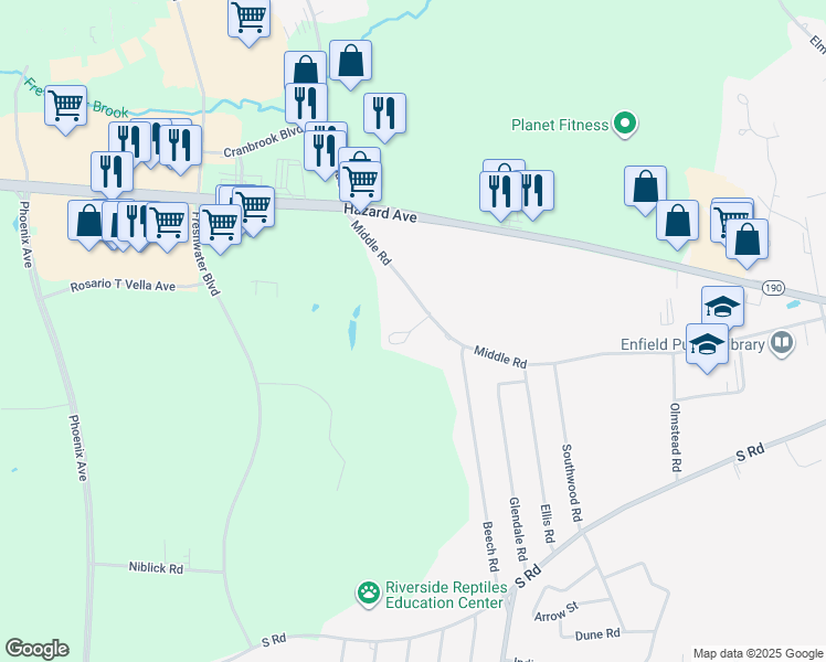 Enfield CT - Walk Score