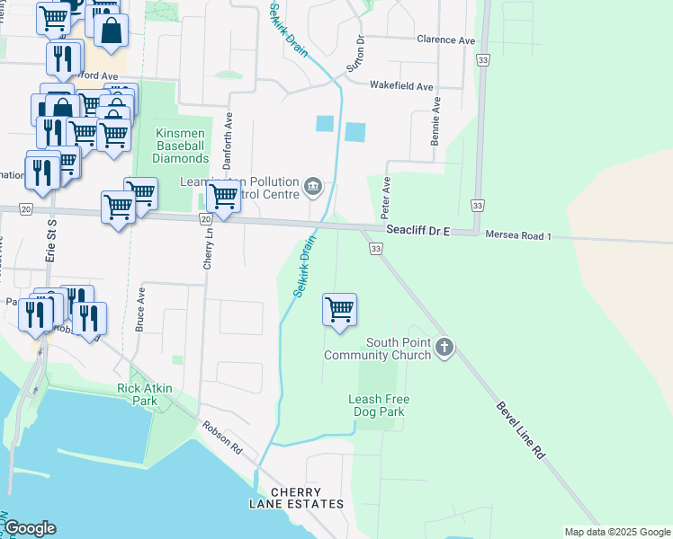 Leamington ON - Walk Score