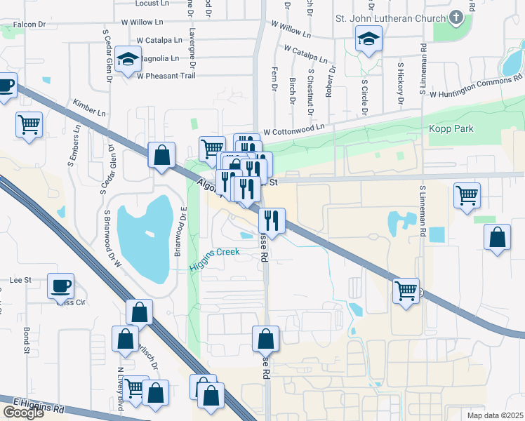 W Algonquin Rd & Busse Rd, Mount Prospect IL - Walk Score