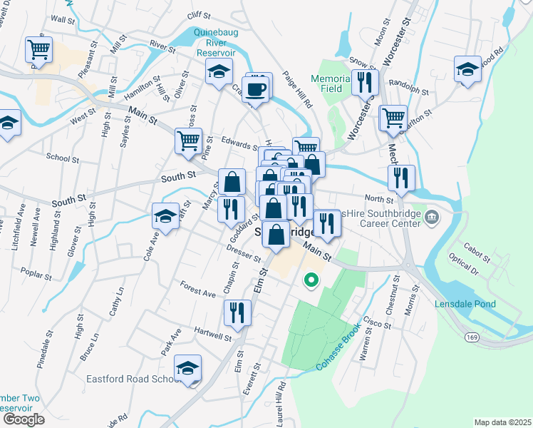 340 Main Street, Southbridge Town MA - Walk Score