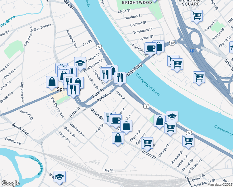 30 Main Street, West Springfield Town MA - Walk Score