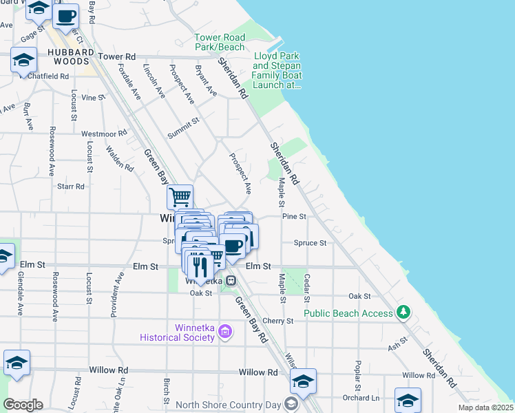 725 Pine Street, Winnetka IL - Walk Score