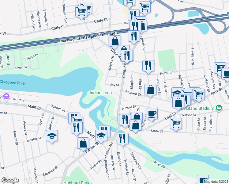 113 Center Street, Ludlow MA - Walk Score