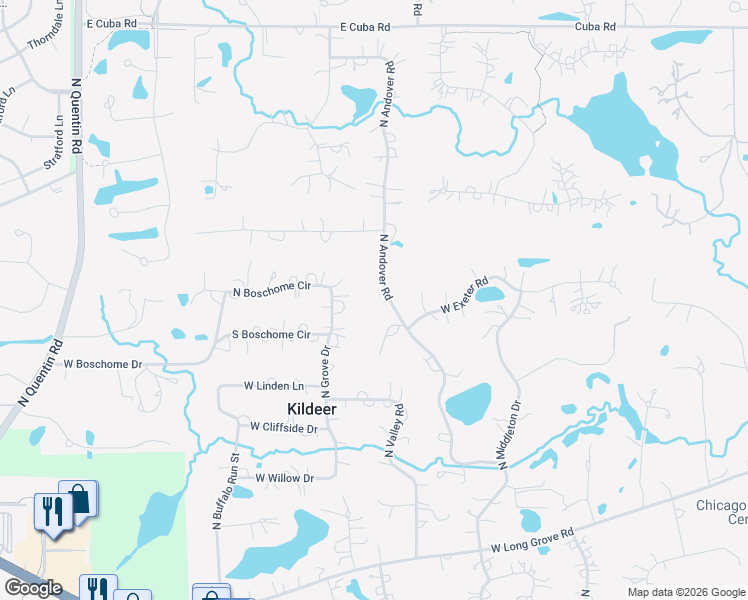 21402 North Andover Road, Kildeer IL - Walk Score