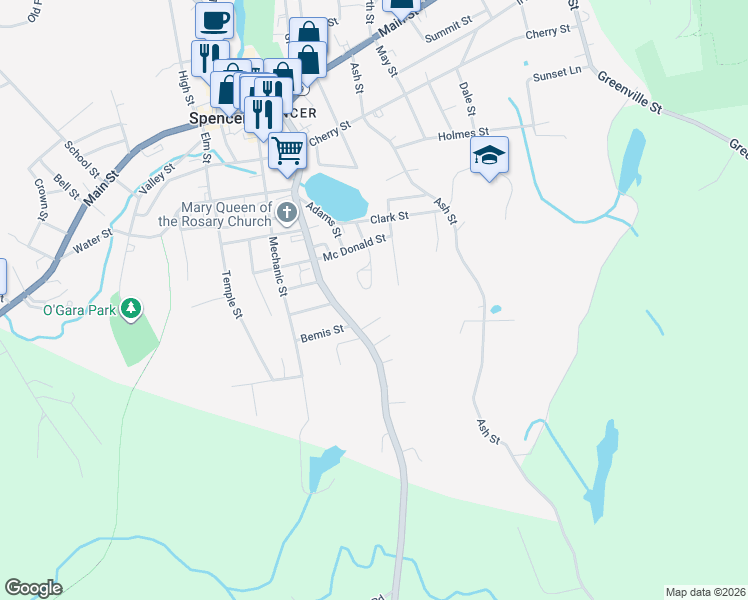 35 Howe Village, Spencer MA - Walk Score