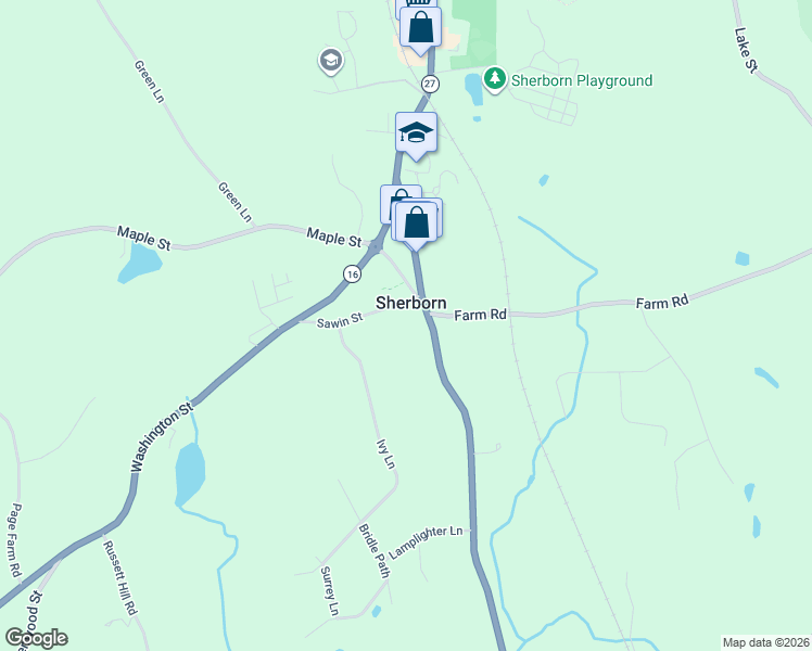 28 South Main Street, Sherborn MA - Walk Score