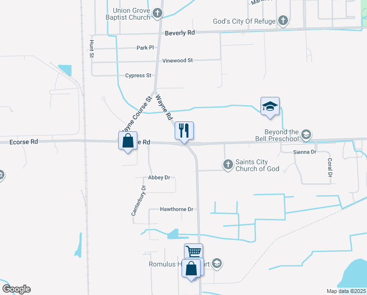 7106 Wayne Road, Romulus MI - Walk Score