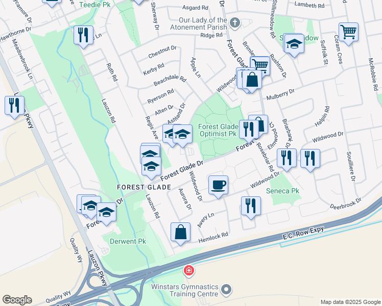 3160 Wildwood Drive, Windsor ON - Walk Score