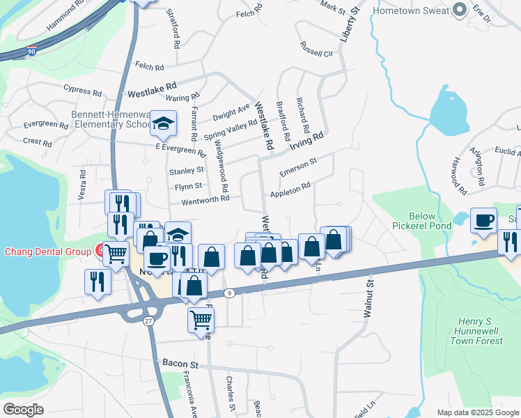 28 Wethersfield Road, Natick MA - Walk Score