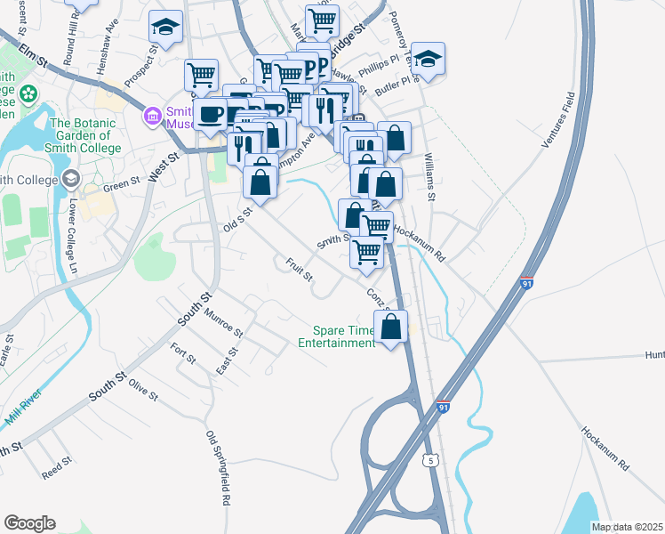 Conz Street, Northampton MA - Walk Score