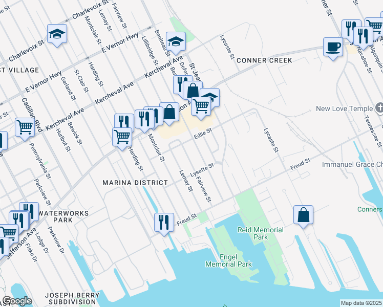 680 Fairview Street, Detroit MI - Walk Score