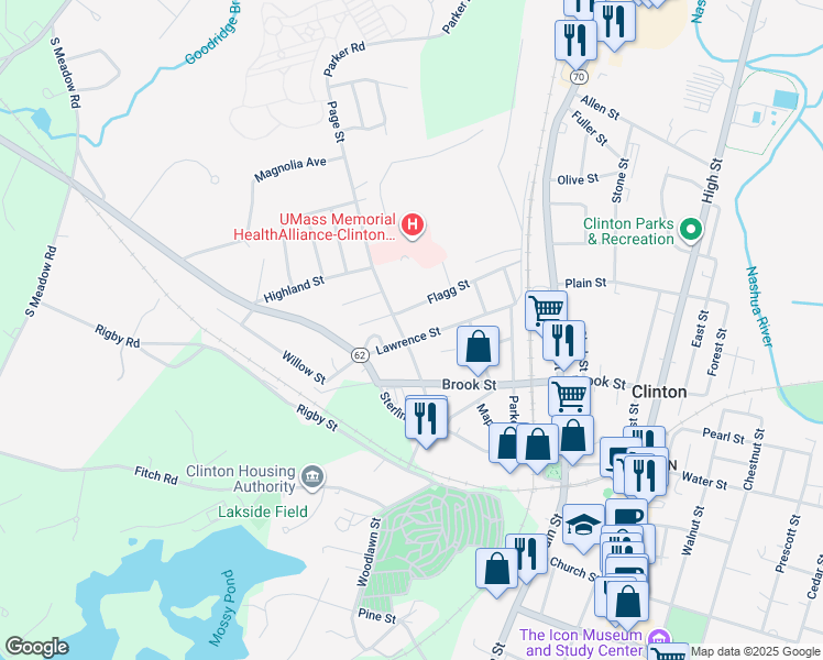 34 Lawrence Street, Clinton MA - Walk Score