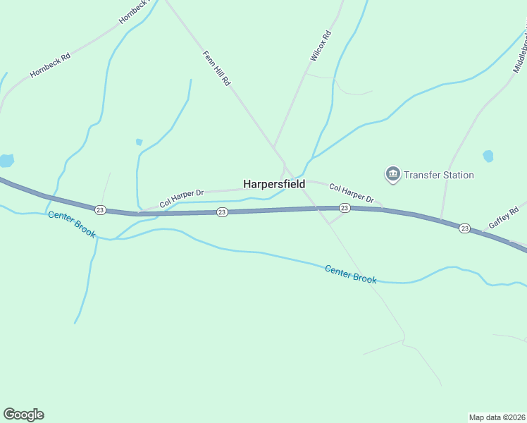 Route 23, Harpersfield NY - Walk Score