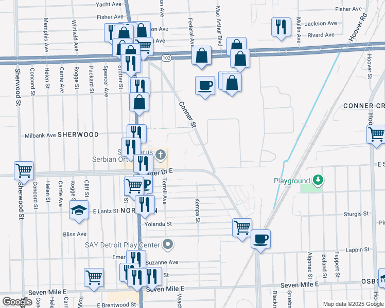 4777 Outer Drive East, Detroit MI - Walk Score