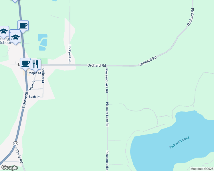 10706 Pleasant Lake Road, Delton MI - Walk Score