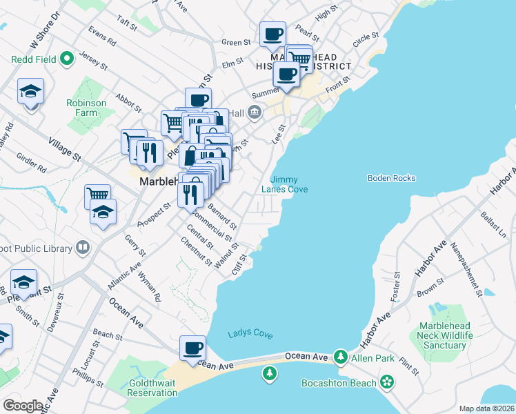 Marblehead MA - Walk Score