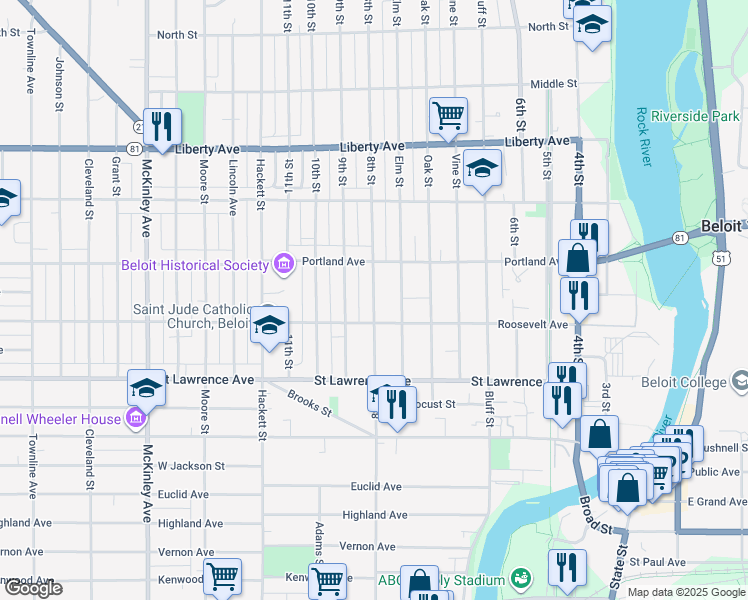 8th Street, Beloit WI - Walk Score