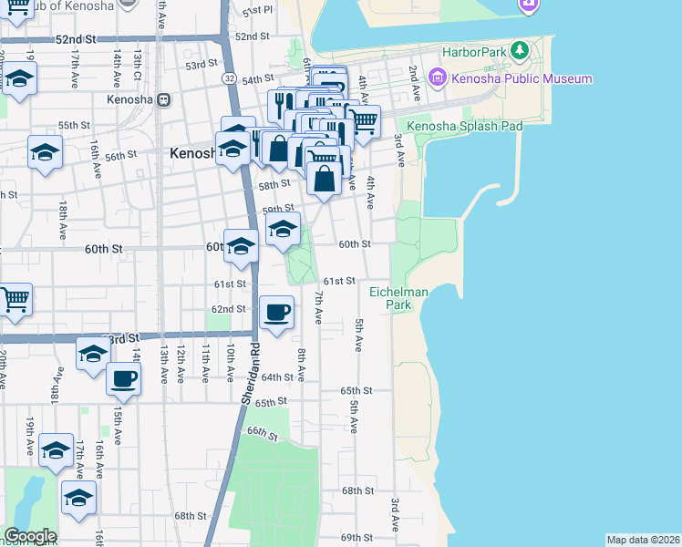 530 61st Street, Kenosha WI - Walk Score