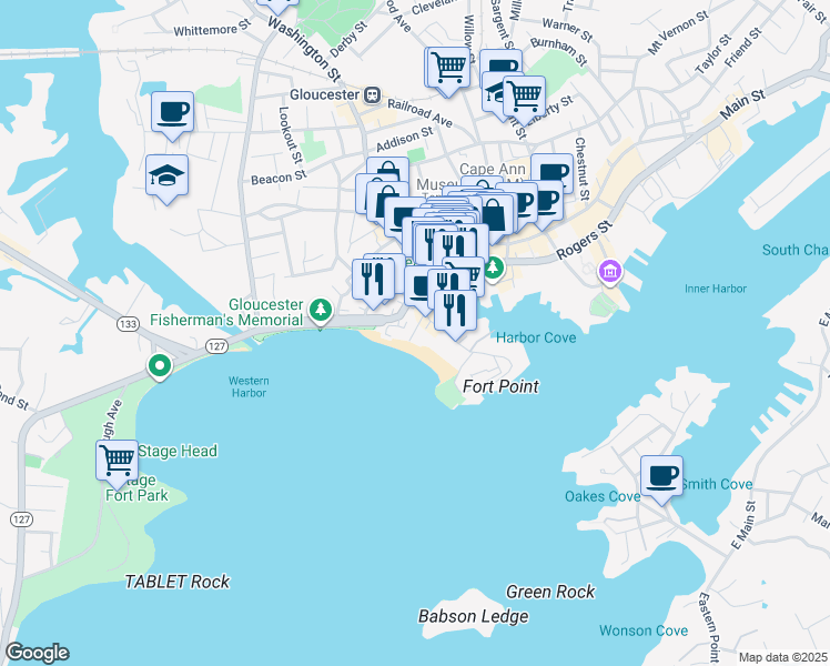 Map Of Gloucester Ma Beaches
