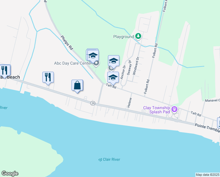 5237 Taft Road, Pearl Beach MI - Walk Score