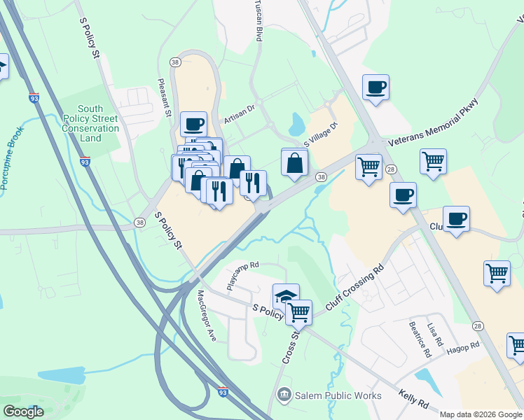 Salem, Salem NH - Walk Score