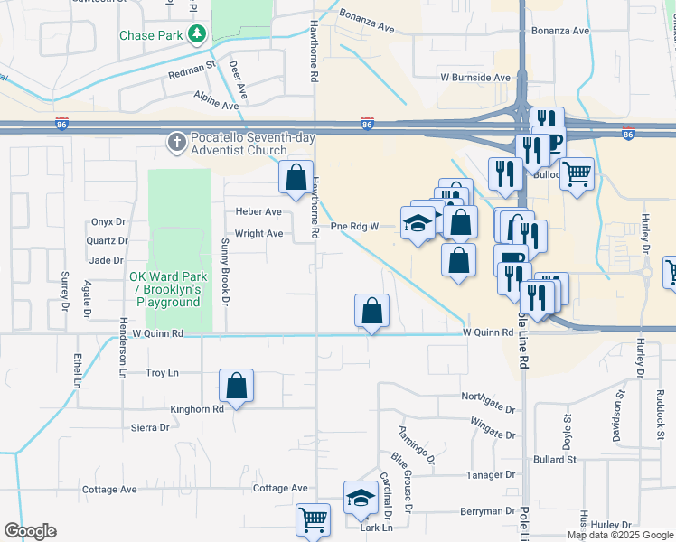 4080 Hawthorne Road, Chubbuck ID - Walk Score