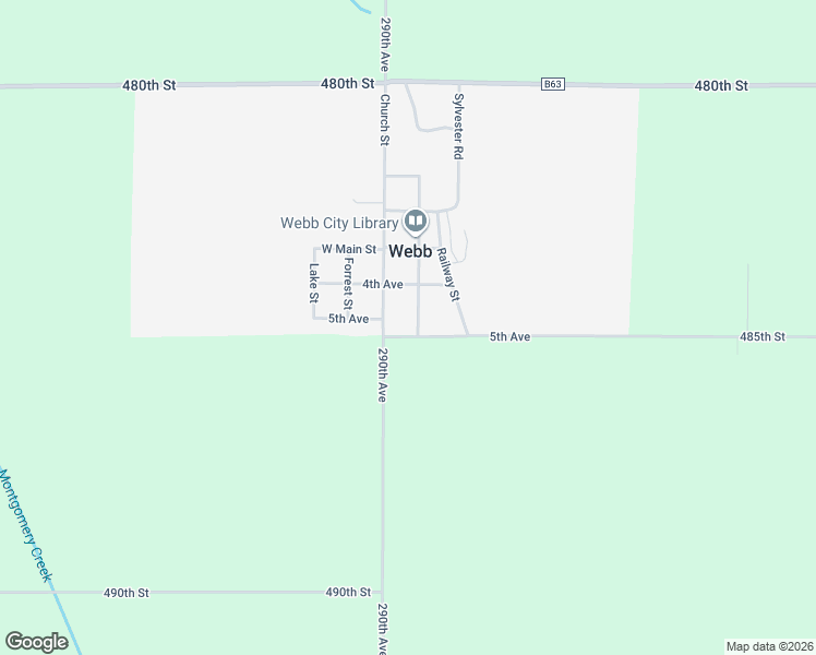 515 Boyden Street, Webb IA - Walk Score