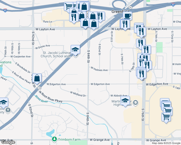 5040 South 84th Street, Greendale WI - Walk Score