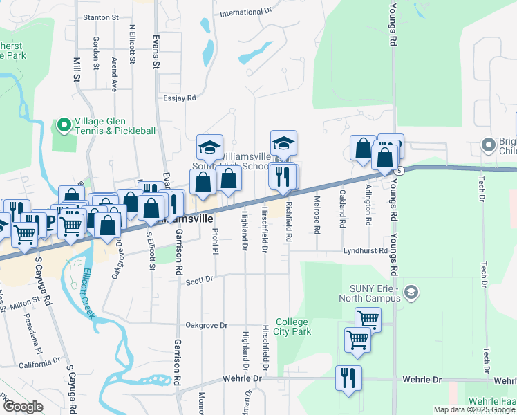 5907 Main Street, Williamsville NY - Walk Score