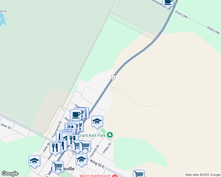 99 Main Street North, Hagersville ON - Walk Score