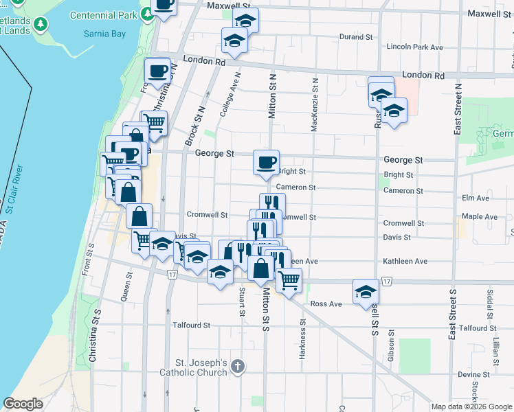 129 Cobden Street, Sarnia ON - Walk Score