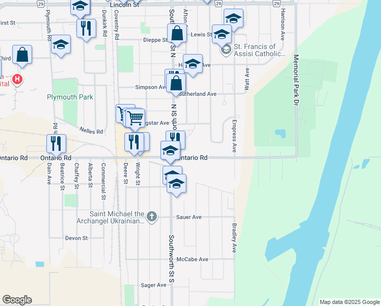 1023 Ontario Road, Welland ON - Walk Score