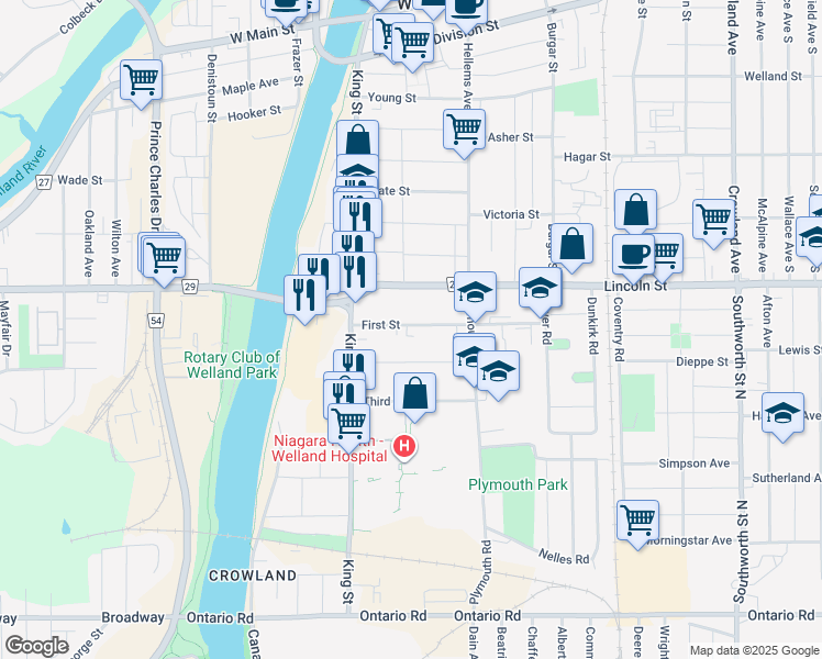 59 First Street, Welland ON - Walk Score