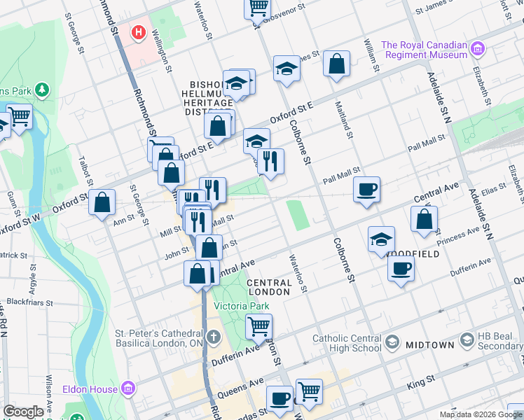 321 Pall Mall Street, London ON - Walk Score