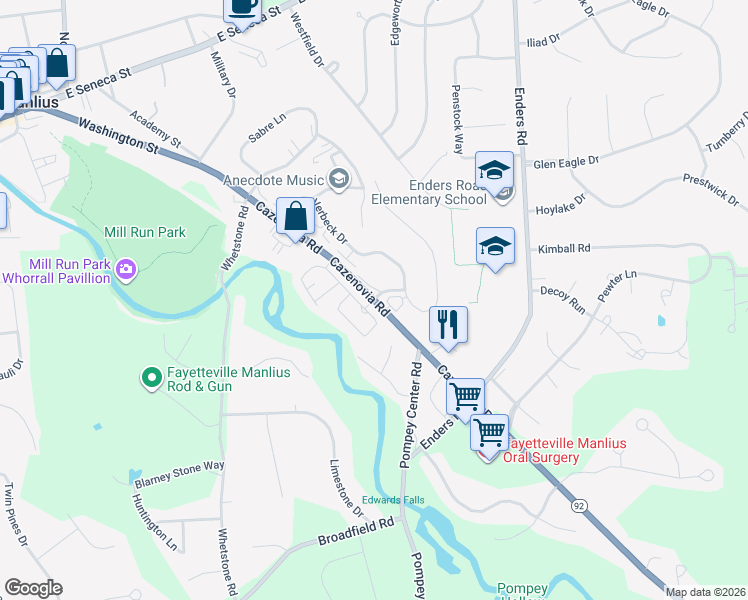 100 Suburban Park Drive, Manlius NY - Walk Score
