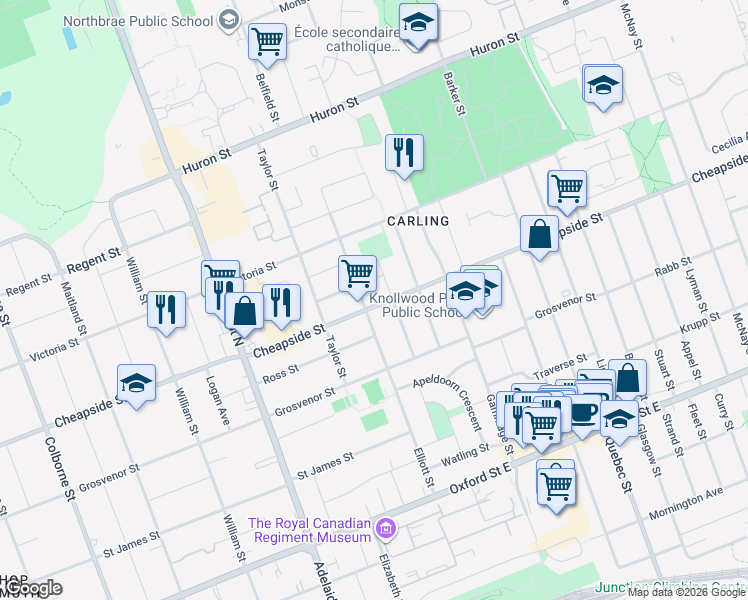 712 Cheapside Street, London ON - Walk Score